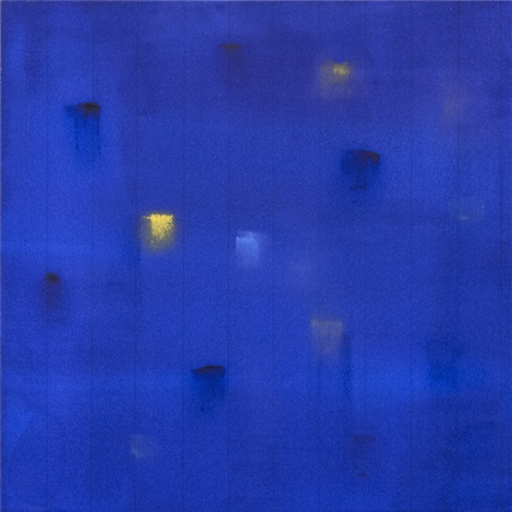 Incident 1, 2, 3, 4, 5 - colourful, multiples, abstract, acrylic on ...