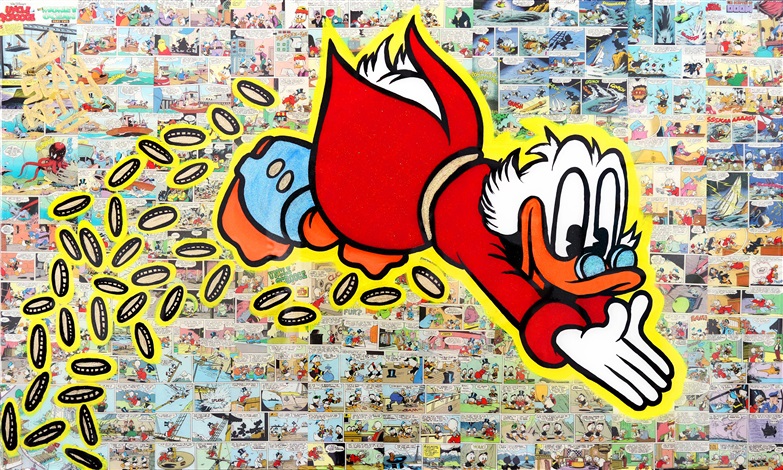 Scrooge McDuck Golden Dive V by Sean Keith on artnet