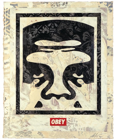3 Face Icon Top by Shepard Fairey on artnet