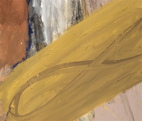 Figure with Blue Eyes by Nathan Oliveira on artnet