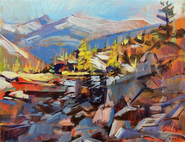 Bugaboos Impression Sketch by Jim Vest on artnet