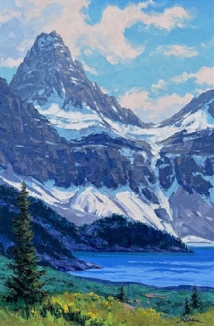 Mt Assiniboine by Robert E. Wood on artnet