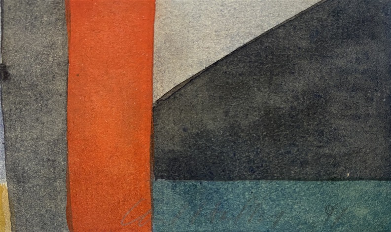 Hard Edge Forms by Carl Robert Holty on artnet