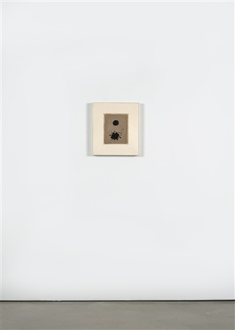 Untitled Tan Line Black Line Burst by Adolph Gottlieb on artnet