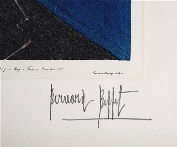 Le Clown by Bernard Buffet on artnet