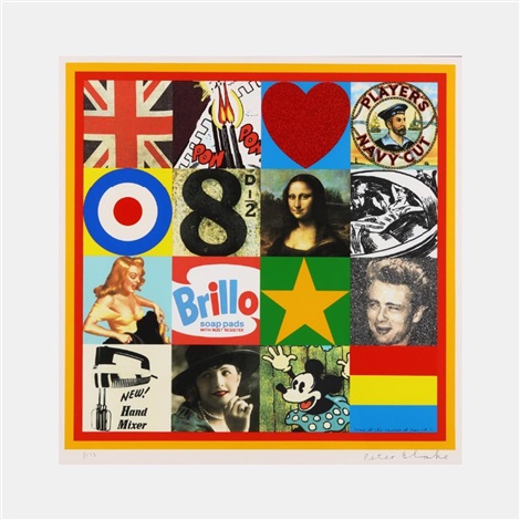 Some of the Sources of Pop Art V by Peter Blake on artnet