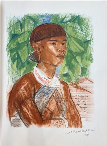 Warrier Darlac region, ¾ view by Marie Antoinette Boullard-Deve on artnet