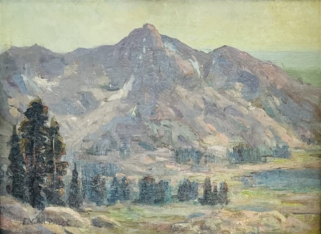 Sierra Nevada Mountains by Edgar Alwin Payne on artnet