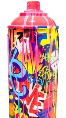 Pop Spray Can by Richard Orlinski on artnet