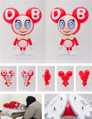 DOB Red Statue by Takashi Murakami on artnet