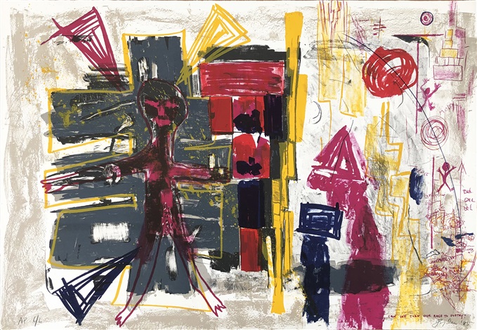 Can We Turn Our Rage into Poetry by Joan Snyder on artnet