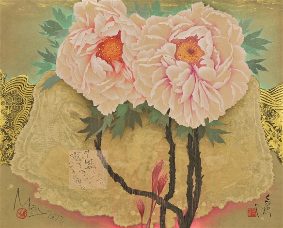 Pivoines du soir by Kyosuke Tchinai on artnet