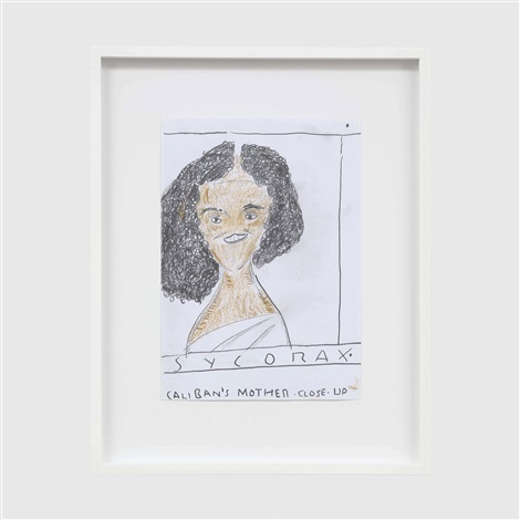 Sycorax, Calibans mother, close up drawings from the Tempest by Rose ...