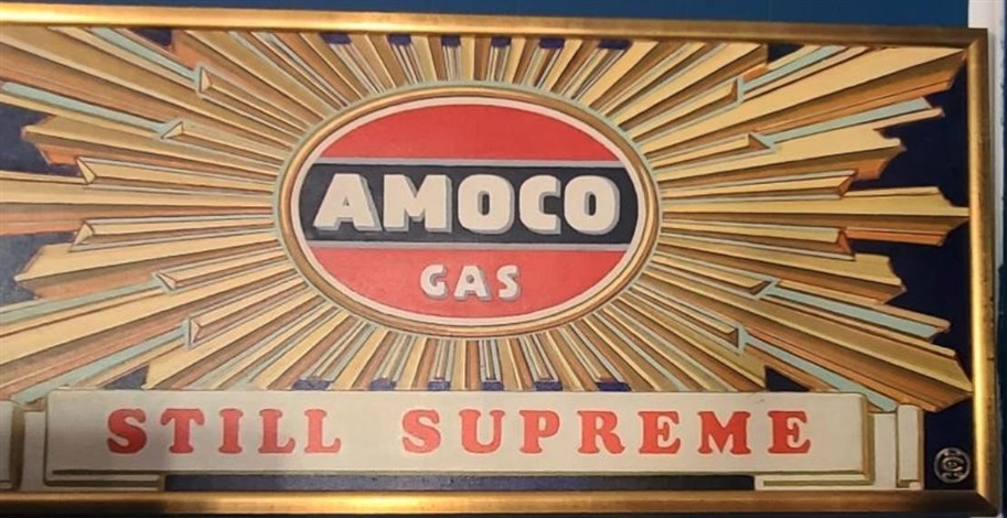 Amoco Gas Advertisement by Joseph Christian Leyendecker on artnet