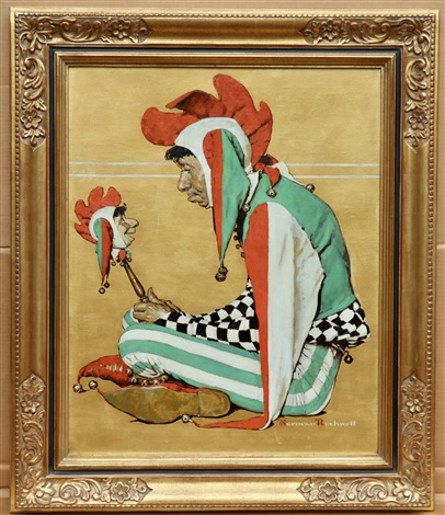 The Jester, Post Cover by Norman Rockwell on artnet