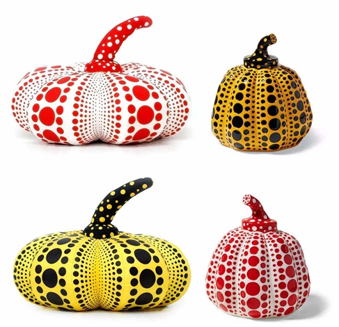Kusama Pumpkins set of 4 works by Yayoi Kusama on artnet