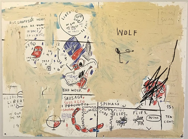 Wolf Sausage by Jean-Michel Basquiat on artnet