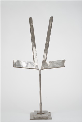 Double L Excentric Gyratory II by George Rickey on artnet