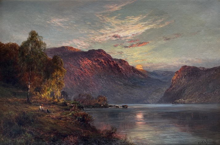 The Midsummer Sun, Perth by Alfred de Breanski Sr on artnet