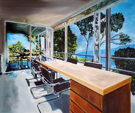 Pierre Koenig Interior by Eamon O'Kane on artnet