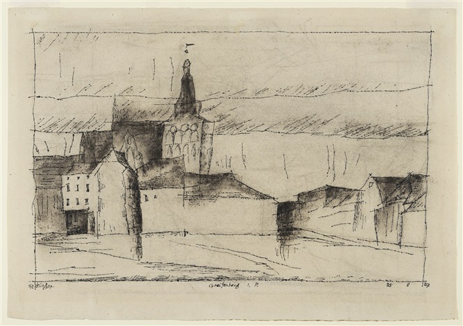Greifenberg in Pommern by Lyonel Feininger on artnet