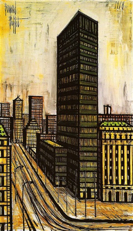 Corning Glass Building by Bernard Buffet on artnet