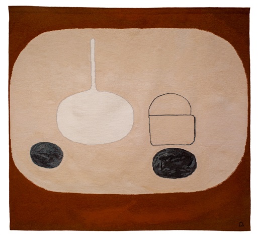 Still Life made Oval by William Scott on artnet