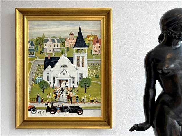 Wedding Day - Norman Rockwell Americana - Female Illustrator by ...