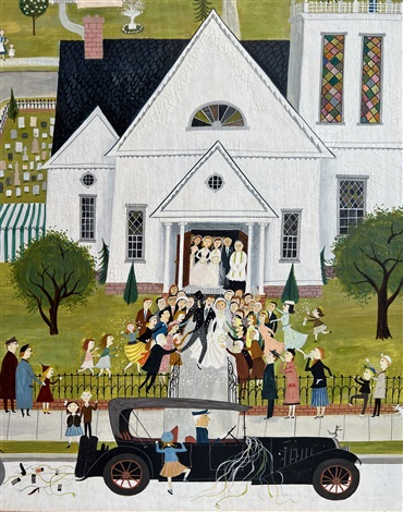 Wedding Day - Norman Rockwell Americana - Female Illustrator by ...