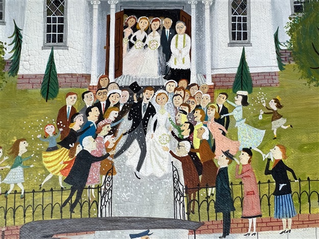 Wedding Day - Norman Rockwell Americana - Female Illustrator by ...