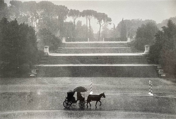 Borghese Gardens, Rome by Ernst Haas on artnet