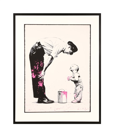 Not Guilty Pink by Mr. Brainwash on artnet