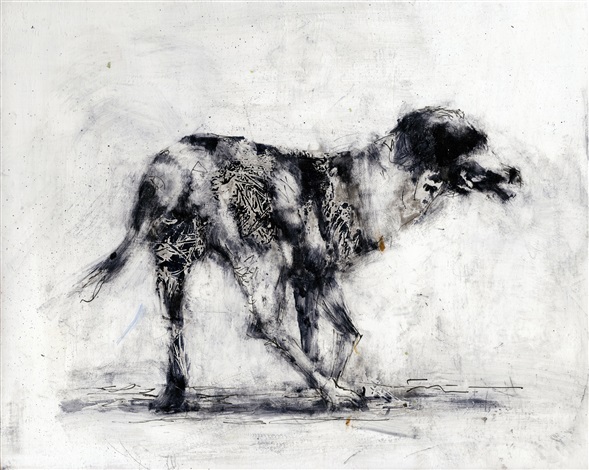 Turning dog 1 by Alicia Rothman on artnet