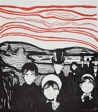 Angst Anxiety by Edvard Munch on artnet