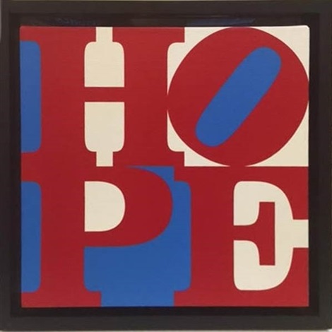 HOPE RWB by Robert Indiana on artnet