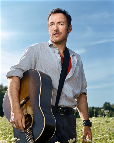 Bruce Springsteen with Guitar by Martin Schoeller on artnet