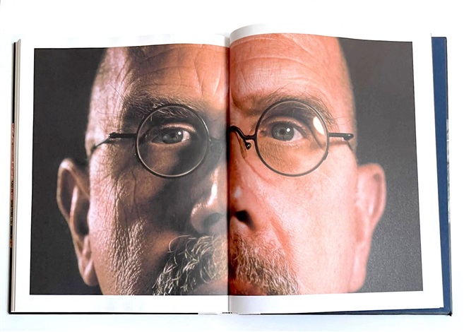 Chuck Close Self-Portraits 1967-2005 Hand signed and inscribed to ...