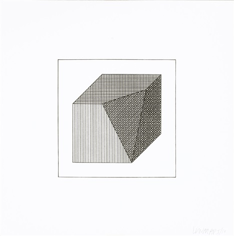 Twelve Forms Derived From a Cube 14 by Sol LeWitt on artnet