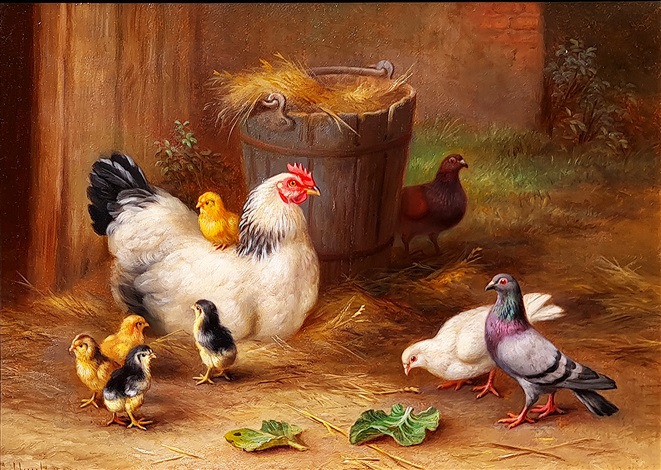 The New Brood by Edgar Hunt on artnet