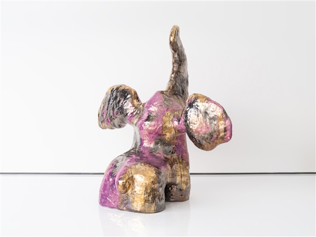 Violet Elephant as a Lollipop by Jasmin Anoschkin on artnet