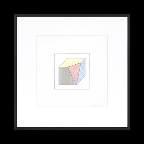 Twelve Forms Derived From a Cube 45 by Sol LeWitt on artnet