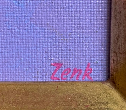 Untitled Concentric Squares Mid Century Modern Geometric Abstraction by ...