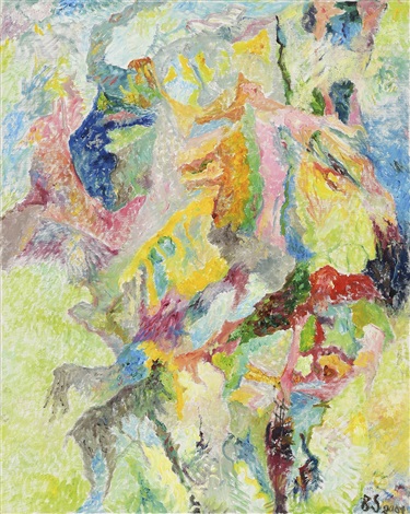 Sonnen-Flecken by Bernard Schultze on artnet