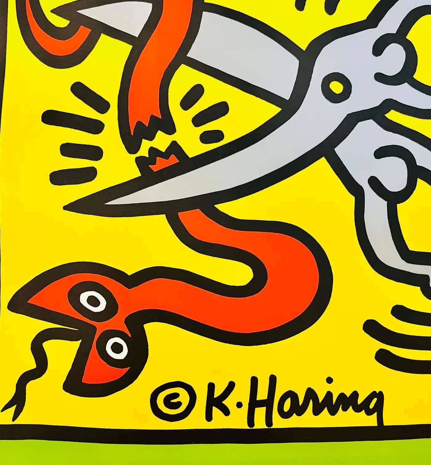 Keith Haring Sick