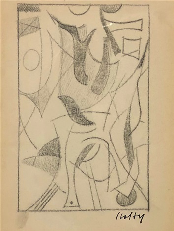 Horse and Rider, Sketchbook 2 by Carl Robert Holty on artnet