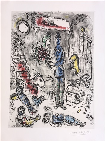 Le Mariage The Wedding by Marc Chagall on artnet