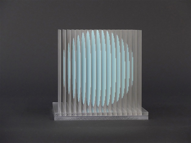 Small Light Sphere Light Blue by Yoshiyuki Miura on artnet