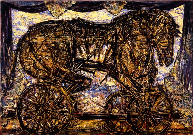 The Horse Is In by Arnaldo Roche Rabell on artnet