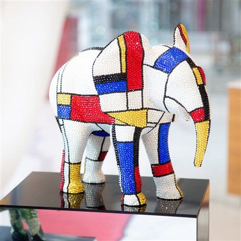 Elephant Outside The Box by Metis Atash on artnet