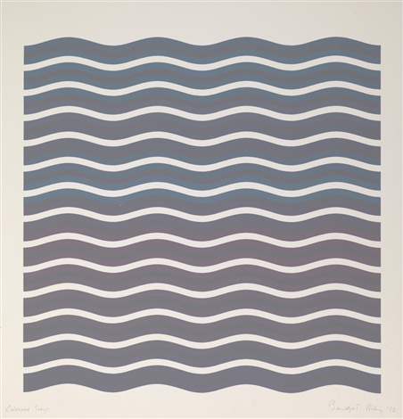 Coloured Greys 2 by Bridget Riley on artnet